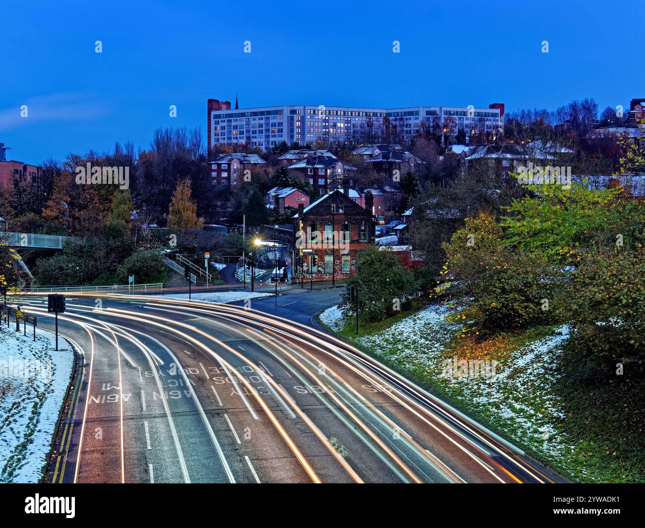 Sheffield roundabout hi-res stock photography and images - Alamy