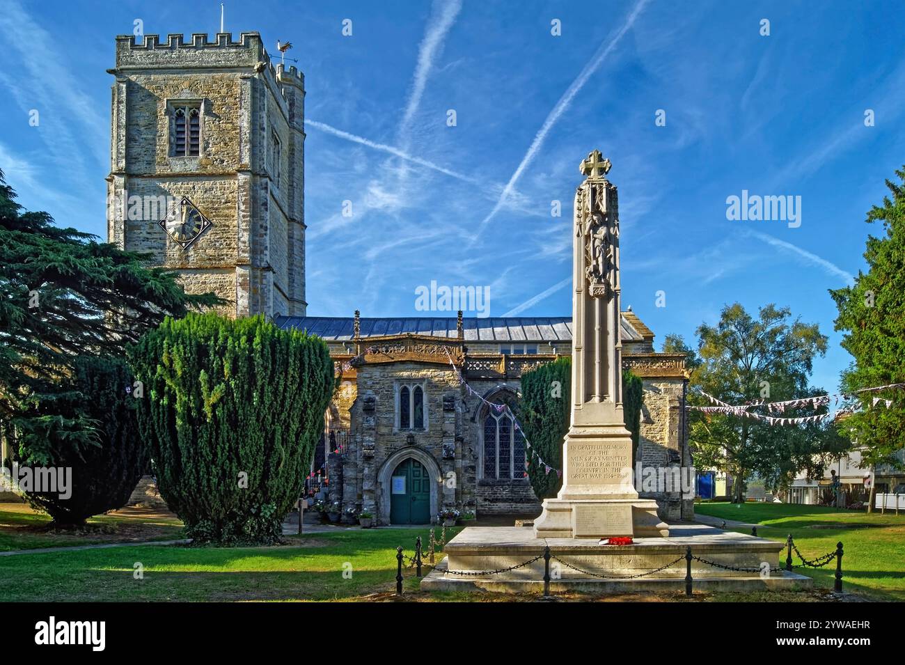 UK, Devon, Axminster, St Mary's Church Stock Photo - Alamy