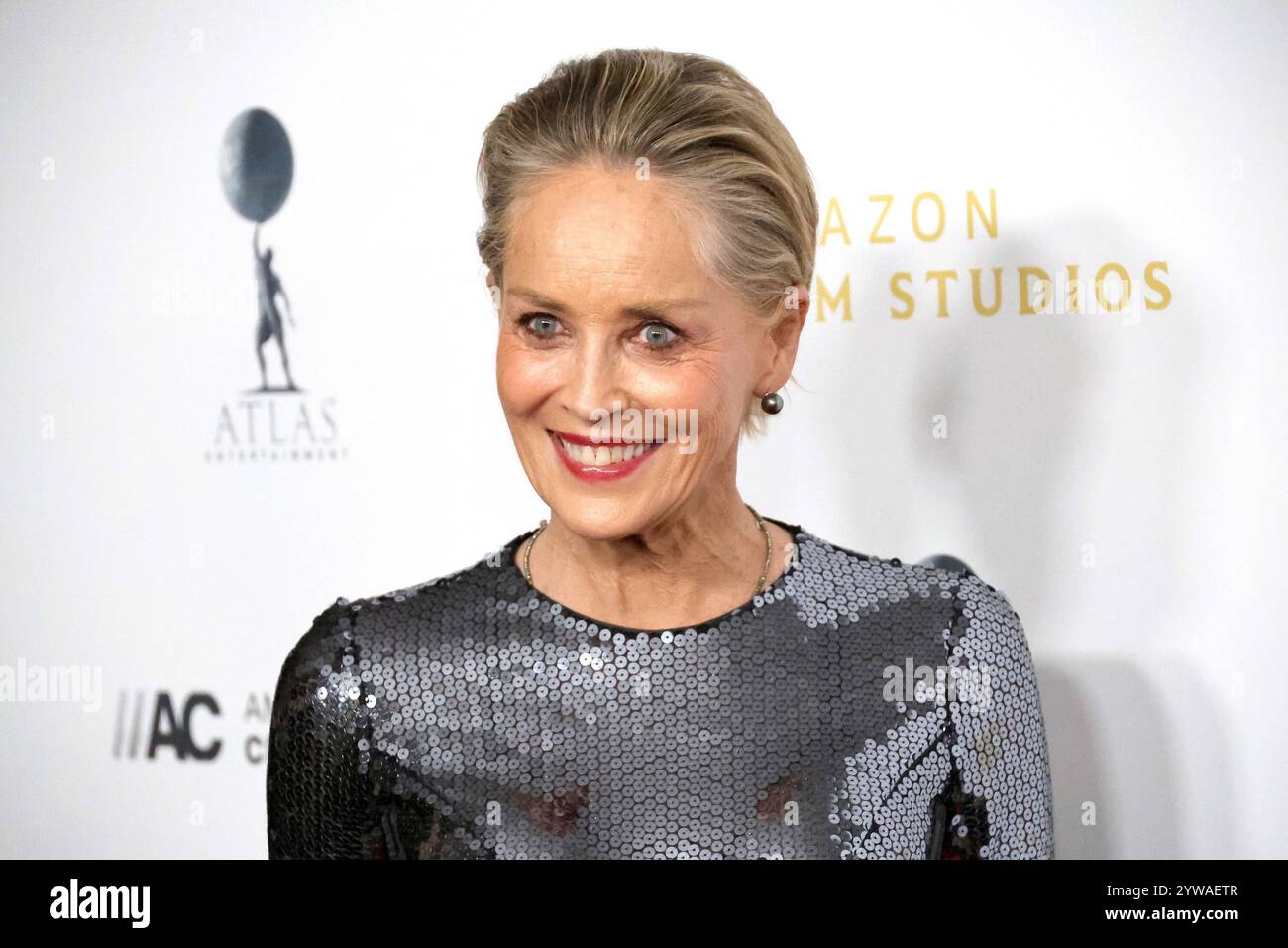 Ca. 06th Dec, 2024. Sharon Stone at arrivals for 38th American ...