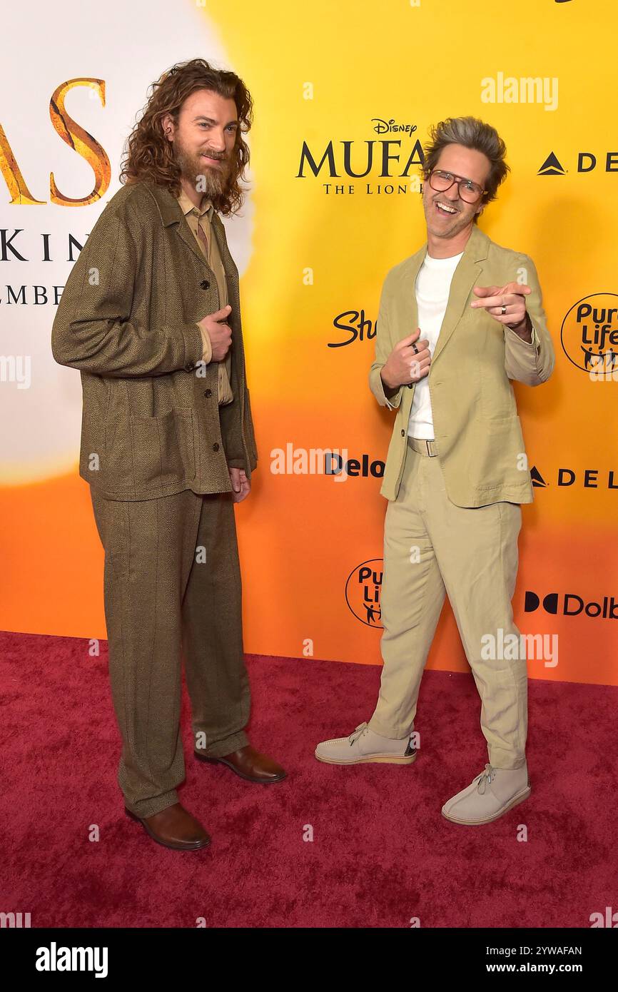Rhett McLaughlin und Link Neal bei der Weltpremiere des Kinofilms ...