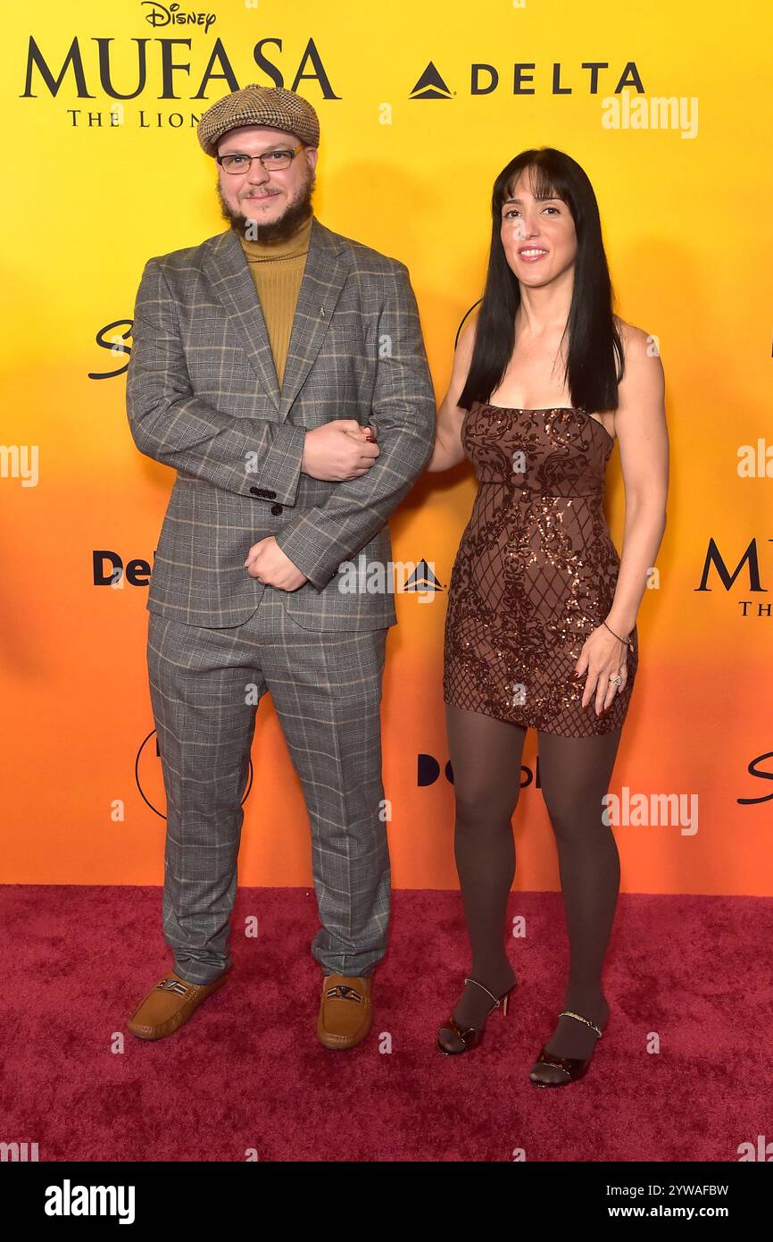 Flynn Earl Jones und Lorena Monagas bei der Weltpremiere des Kinofilms ...