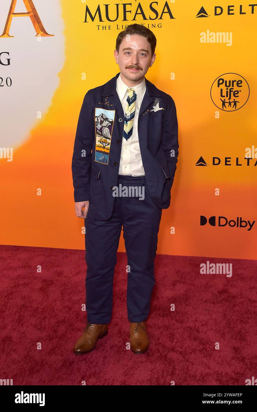Preston Nyman bei der Weltpremiere des Kinofilms 'Mufasa: The Lion King ...