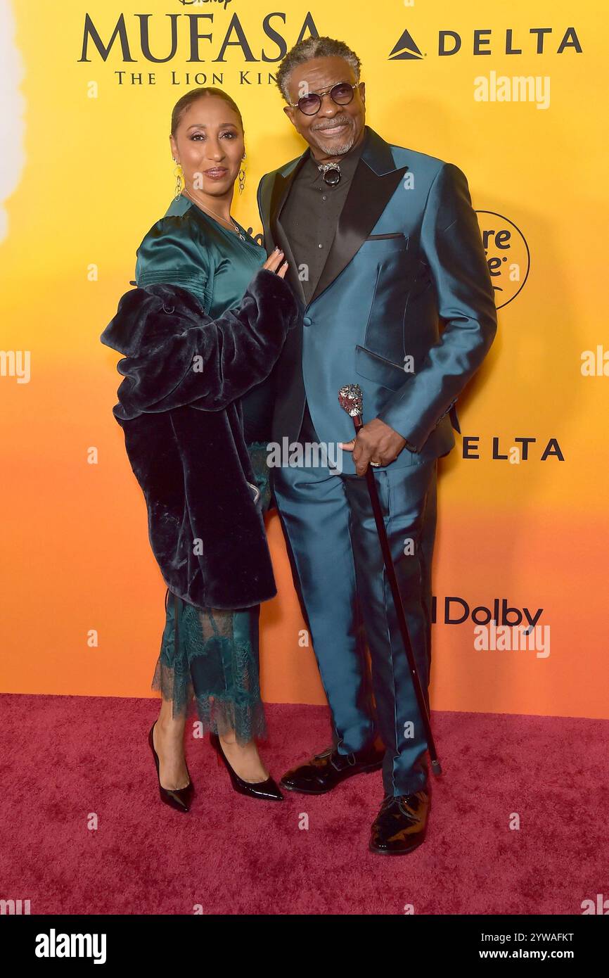 Keith David mit Ehefrau Dionne Lea Williams bei der Weltpremiere des ...