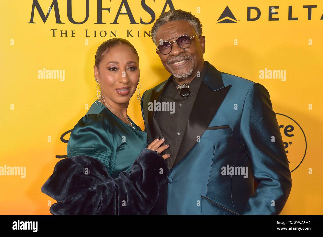 Keith David mit Ehefrau Dionne Lea Williams bei der Weltpremiere des ...