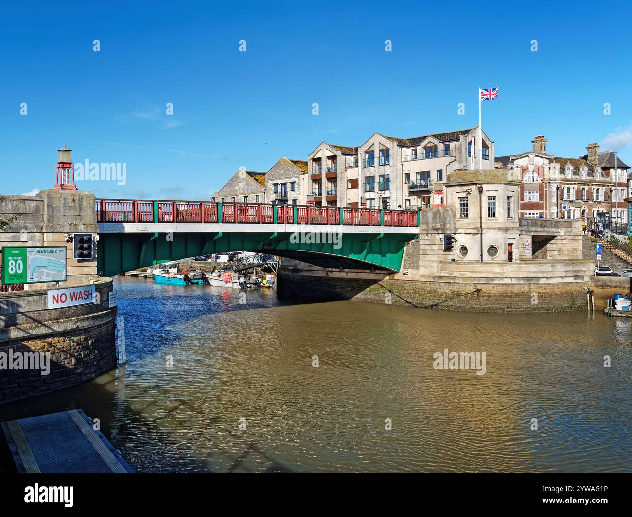 Weymouth swing bridge hi-res stock photography and images - Alamy