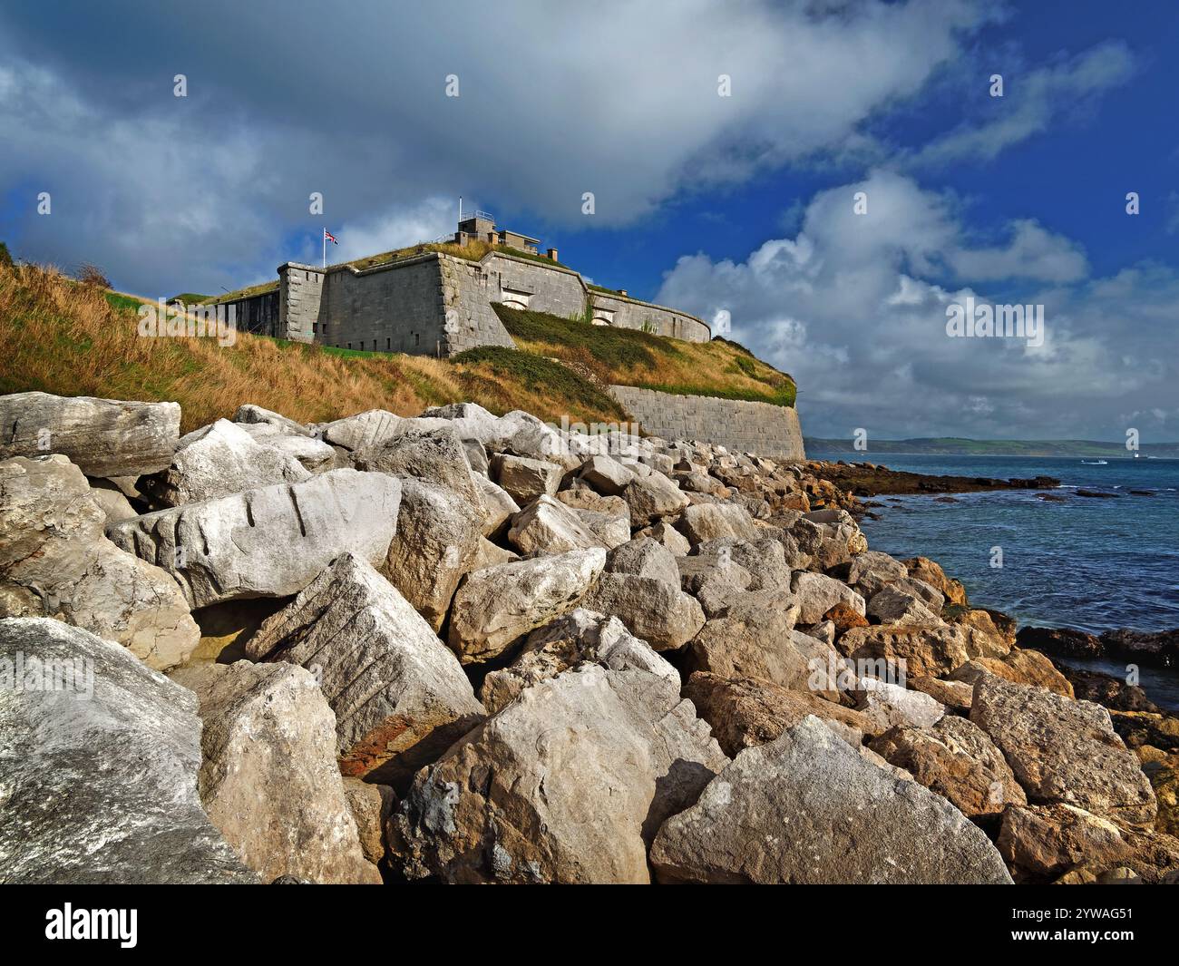 UK, Dorset, Weymouth, Nothe Fort Stock Photo - Alamy