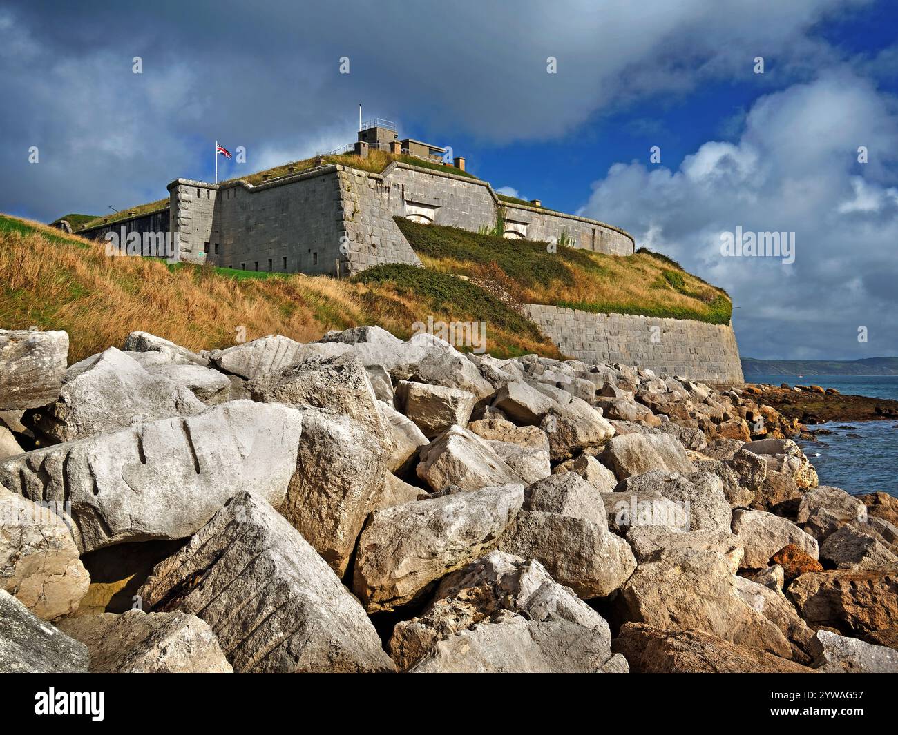 UK, Dorset, Weymouth, Nothe Fort Stock Photo - Alamy