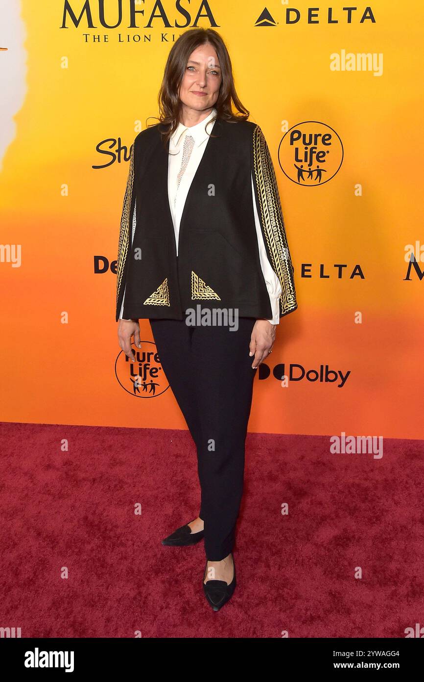 Adele Romanski bei der Weltpremiere des Kinofilms Mufasa: The Lion King ...