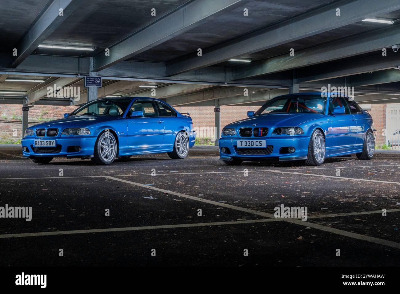BMW E46 M3 Clubsport German performance car Stock Photo - Alamy