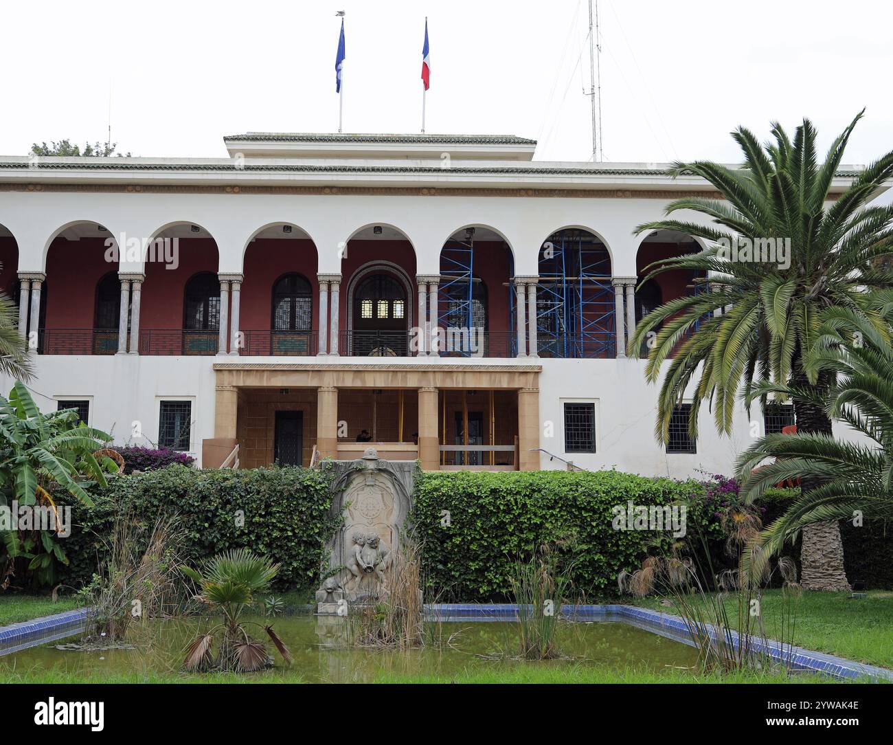 The Consulate General of France in Tangiers Stock Photo - Alamy
