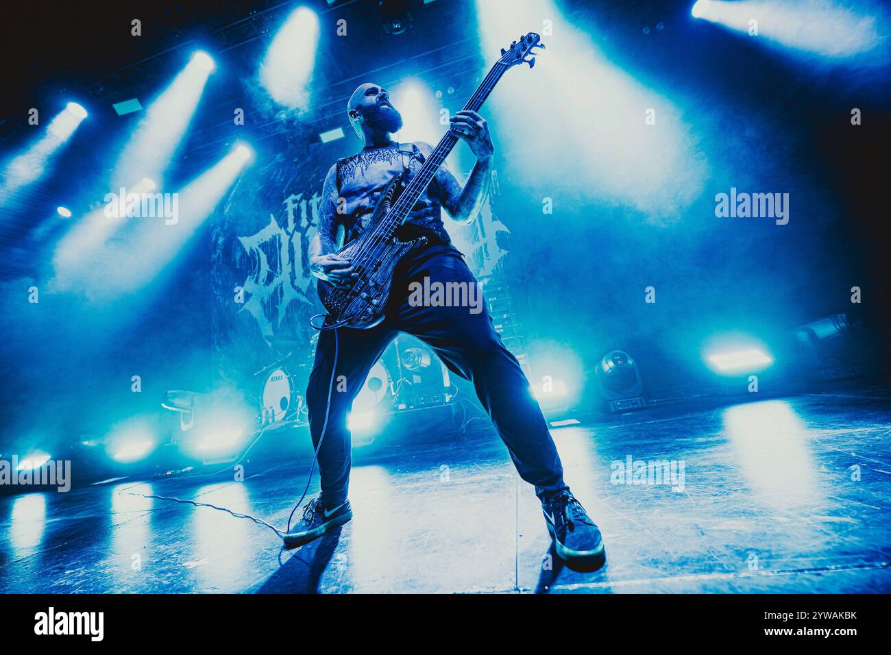 Copenhagen, Denmark. 09th Dec, 2024. The American deathcore band Fit ...