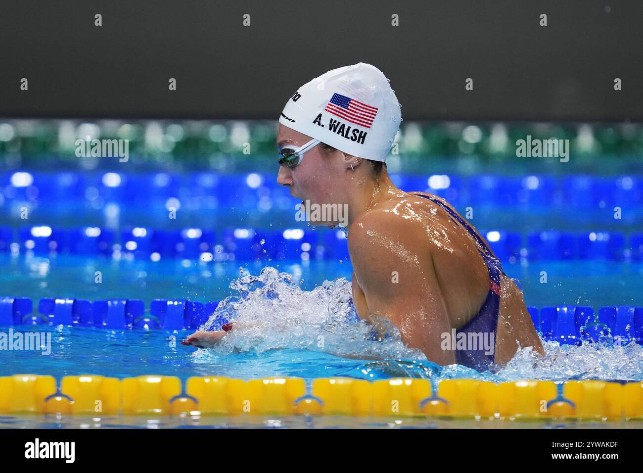Budapest, Ungheria. 10th Dec, 2024. Alex Walsh from USA at the World ...