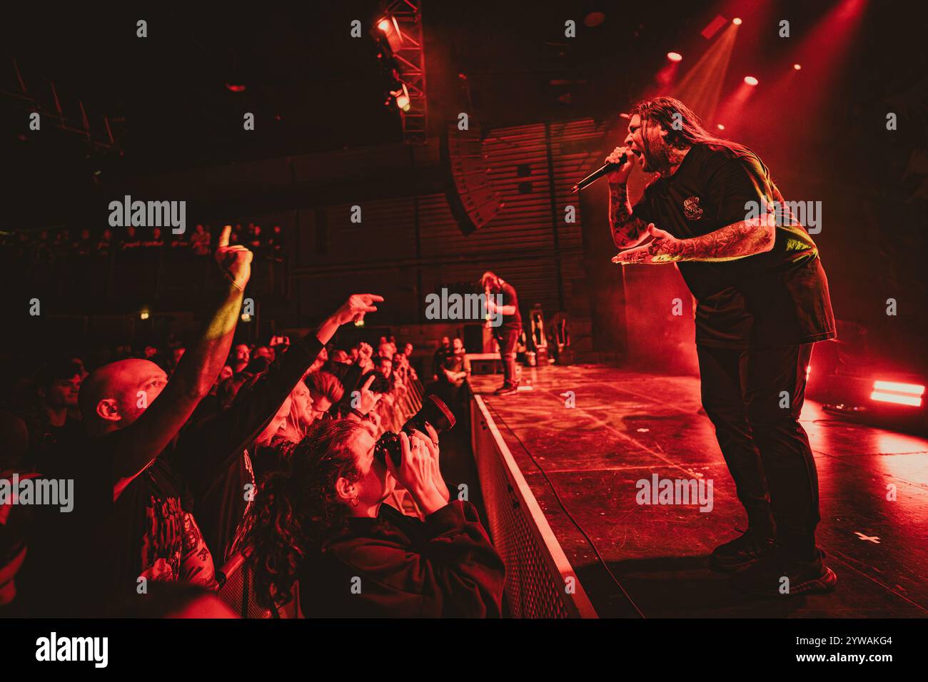 Copenhagen, Denmark. 09th Dec, 2024. The American deathcore band Fit ...