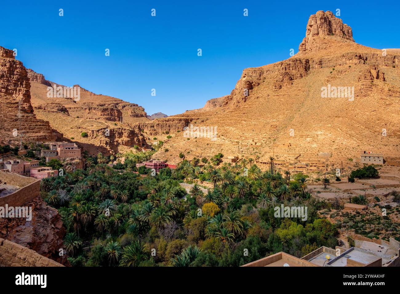 The Ait Mansour Gorge in the anti-atlas mountains of Morocco Stock Photo - Alamy