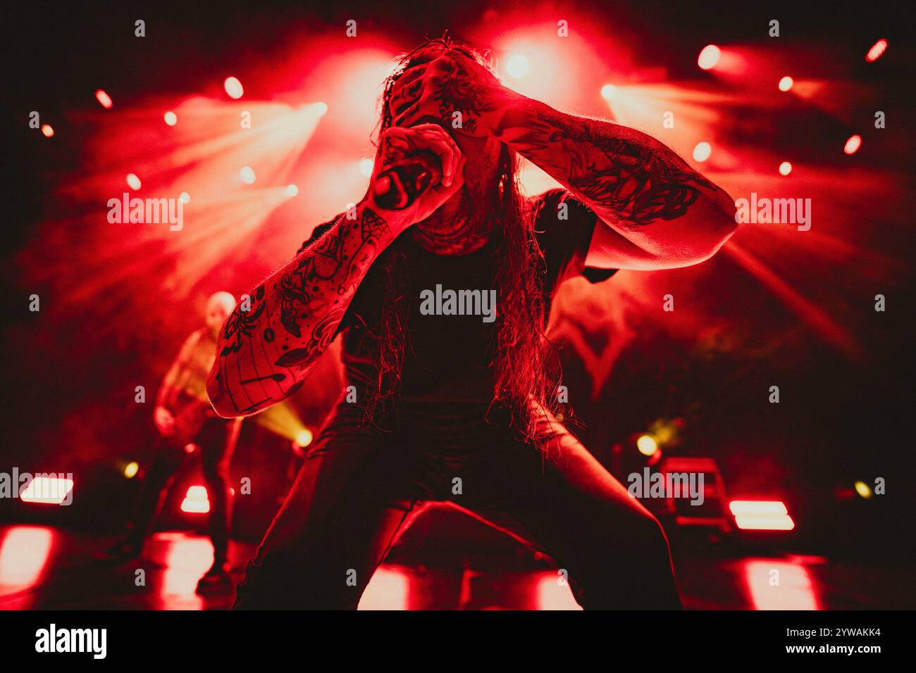 Copenhagen, Denmark. 09th Dec, 2024. The American deathcore band Fit ...