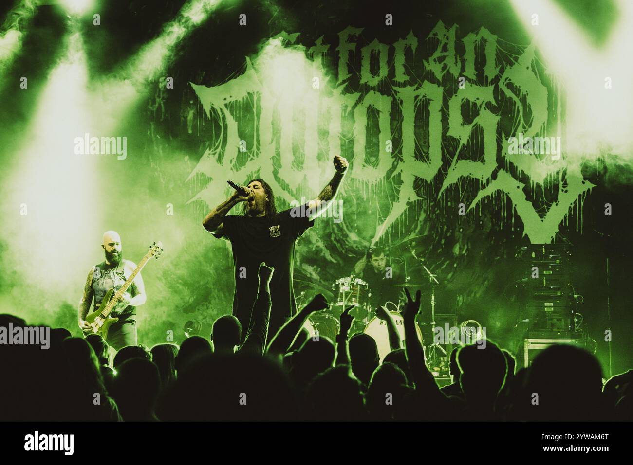 Copenhagen, Denmark. 09th Dec, 2024. The American deathcore band Fit ...