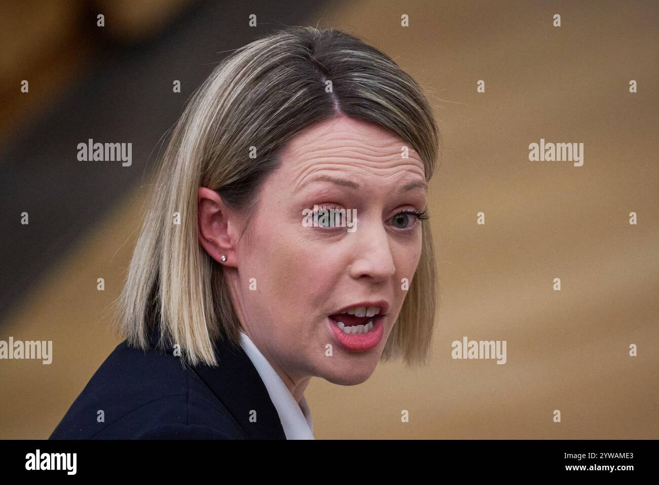 Edinburgh Scotland, UK 10 December 2024. Cabinet Secretary for ...