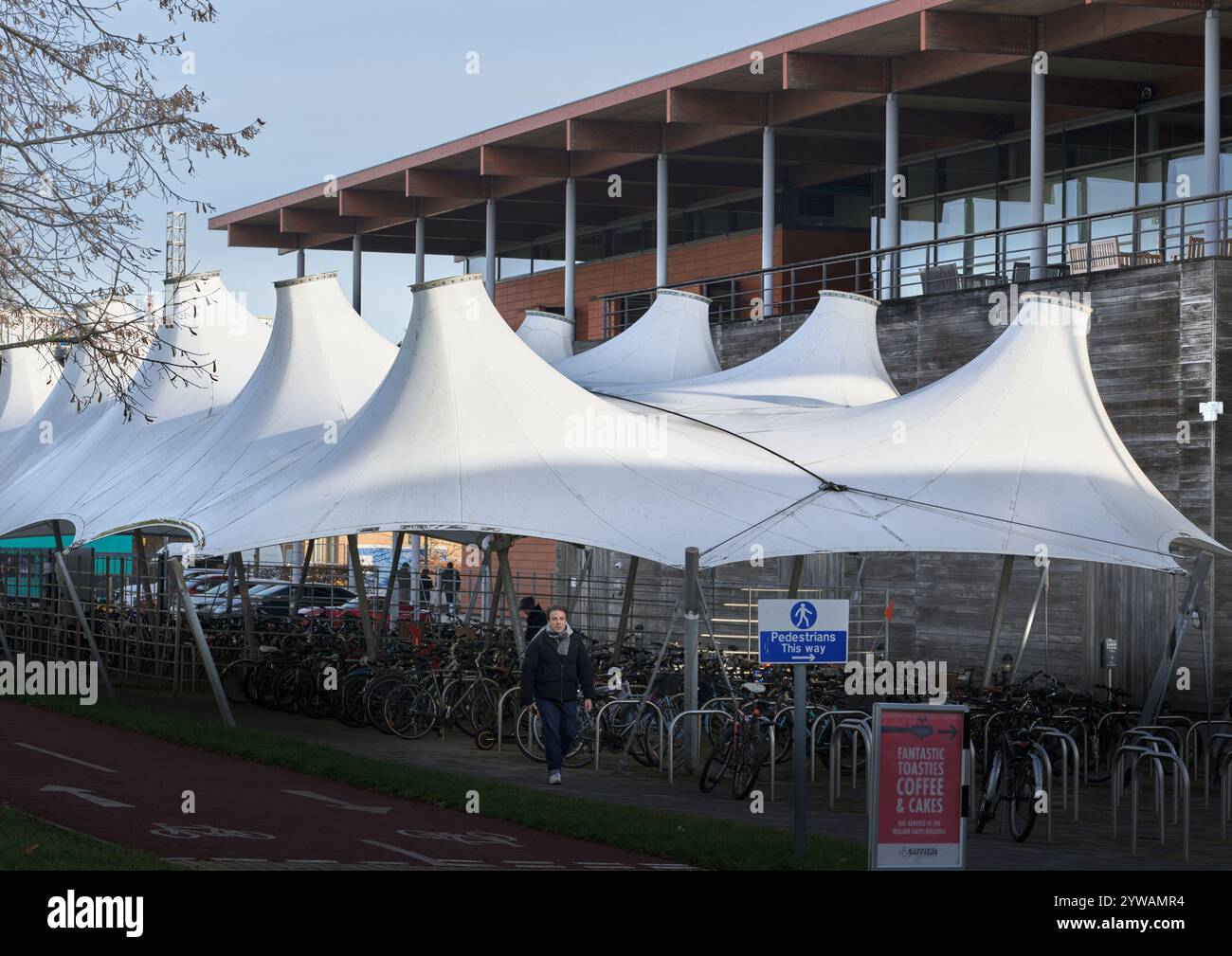 Bicycle shed, Department of Computer Science and Technology (William ...