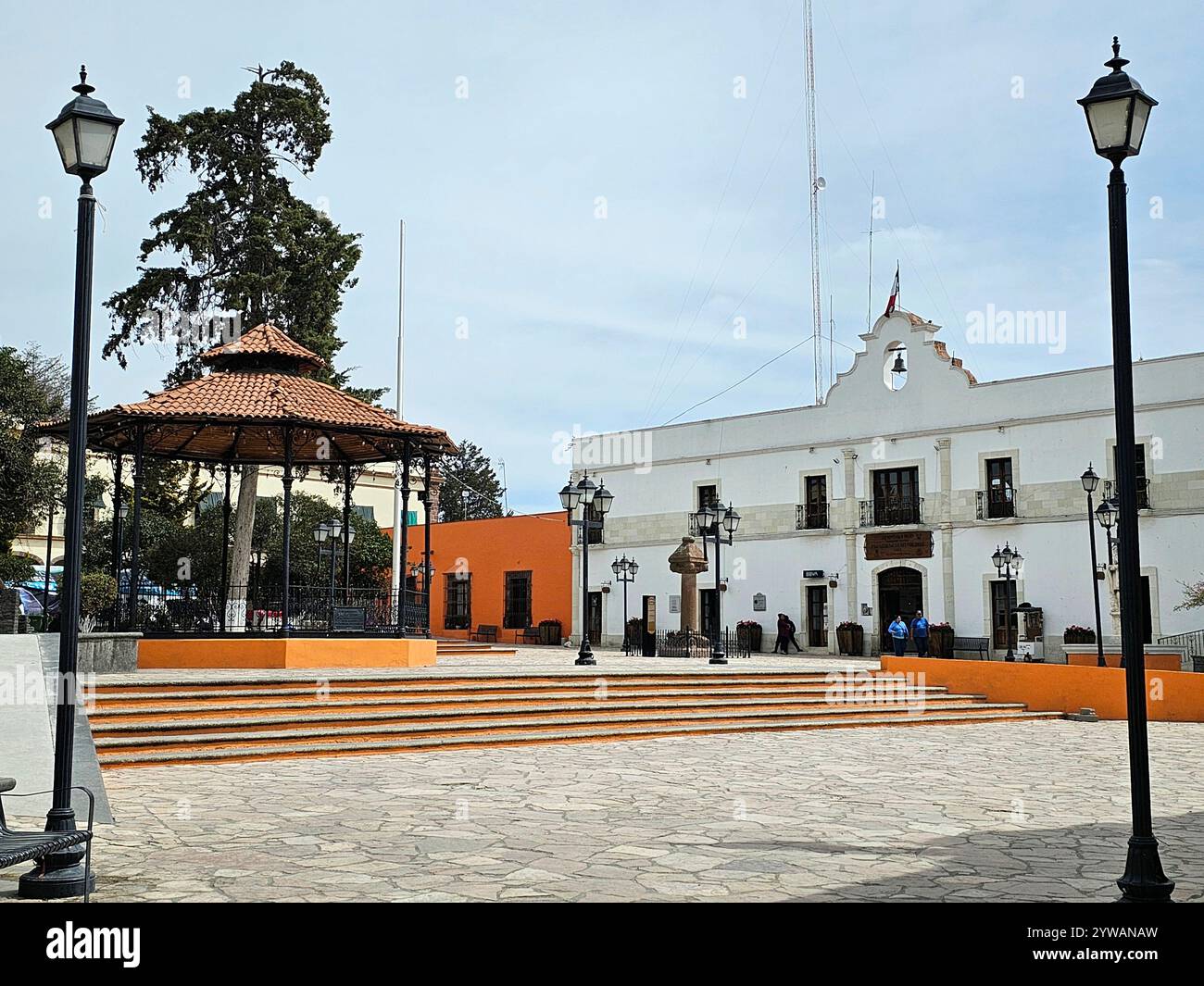 Zempoala, Hidalgo, Mexico - Feb 14 2024: Magical Mexican town Zempoala ...