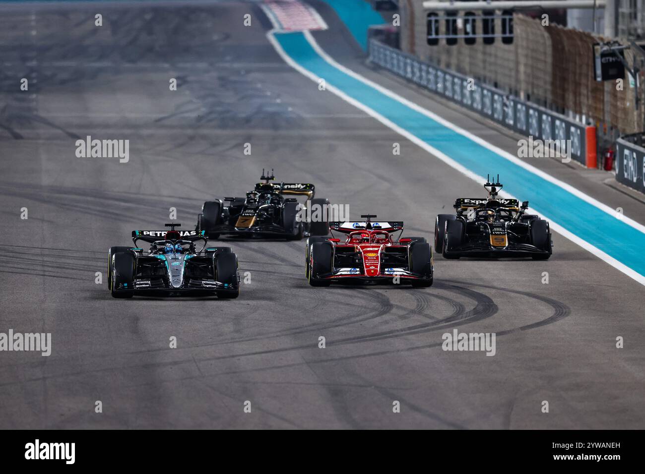 Charles leclerc abu dhabi 2024 dec 07 hi-res stock photography and ...