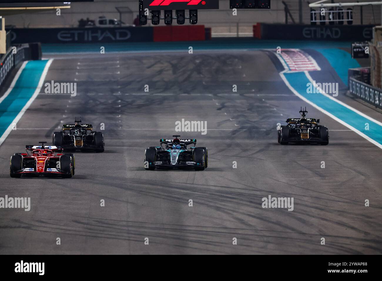 07 APX GP Modified F2 car of Brad Pitt, actor playing Sonny Hayes, prepared by Mercedes Applied ...