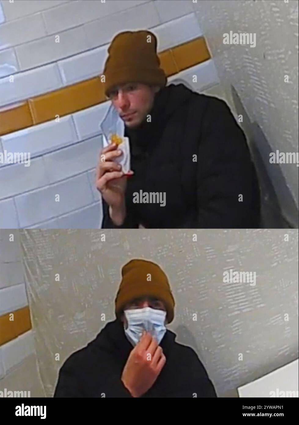 This combo image release by Pennsylvania State Police shows Luigi ...