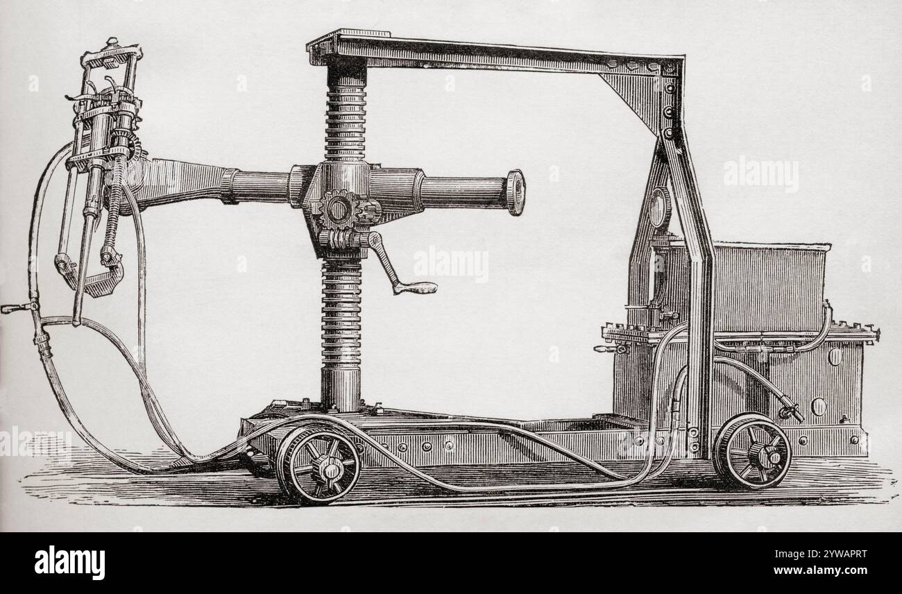 Historical boring machine hi-res stock photography and images - Alamy