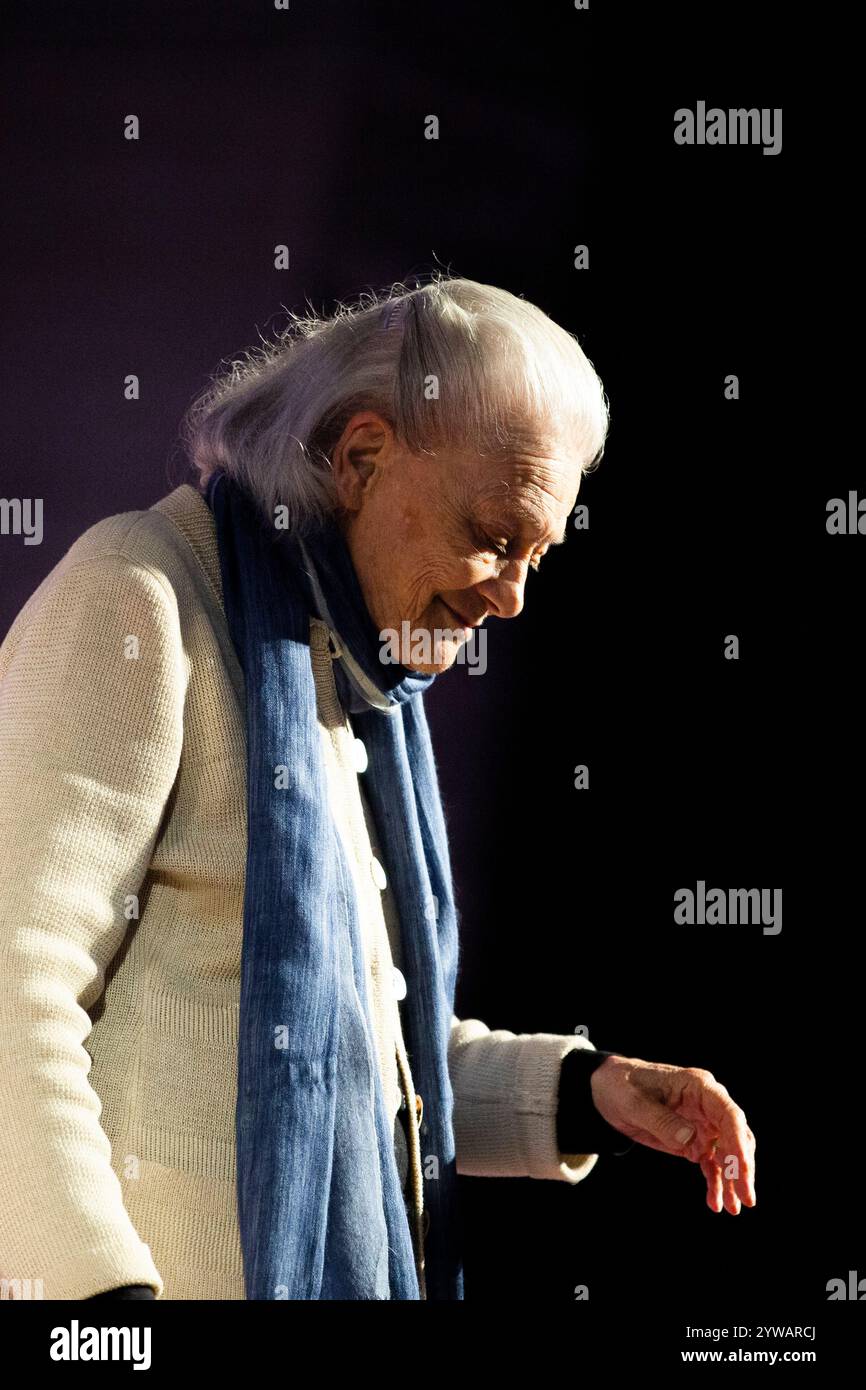 Paris, France. 10th Dec, 2024. Philosopher and feminist Elisabeth ...