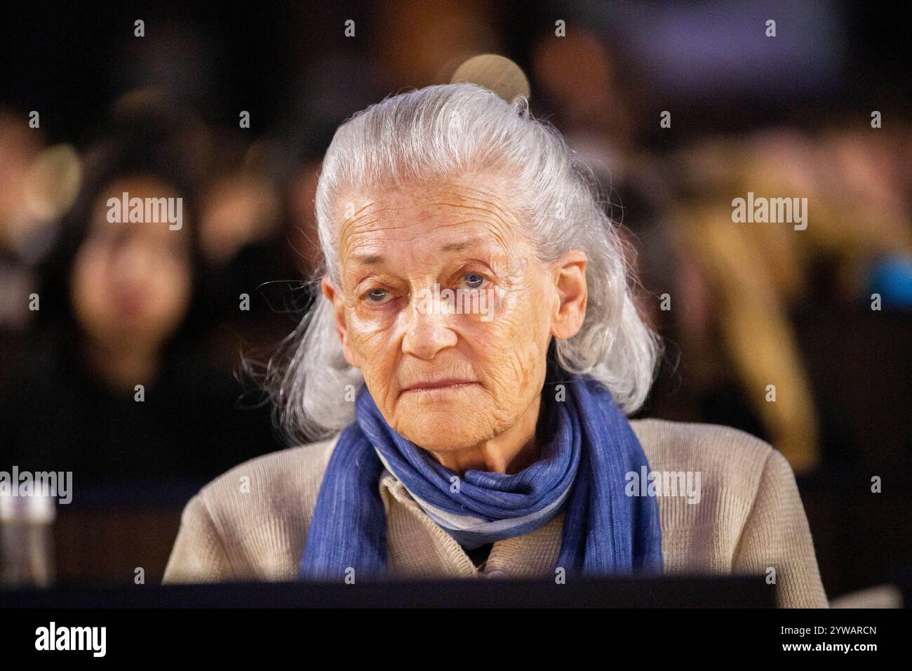 Paris, France. 10th Dec, 2024. Philosopher and feminist Elisabeth ...