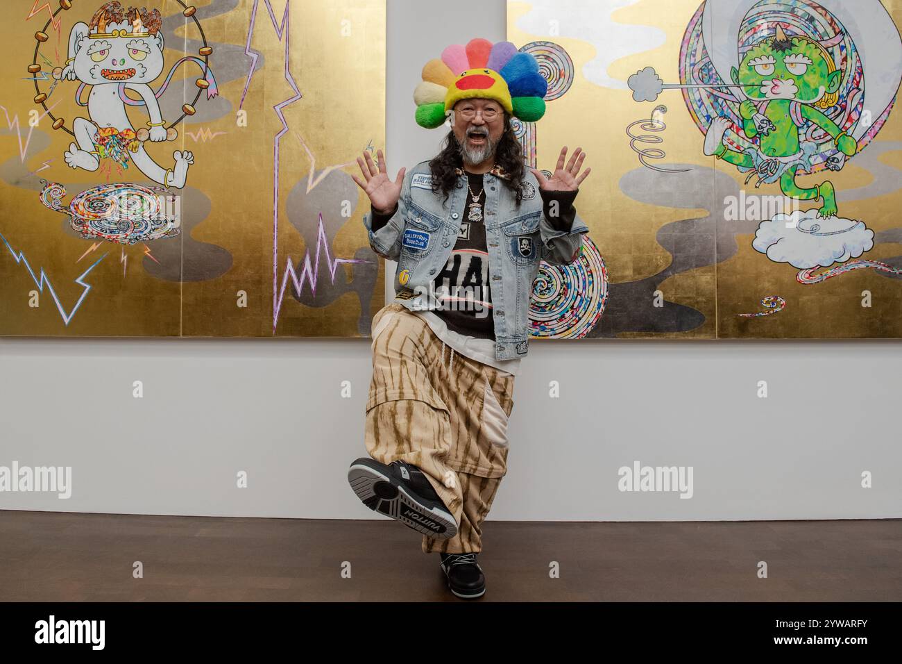 London, England, UK. 10th Dec, 2024. Japanese artist TAKASHI MURAKAMI ...