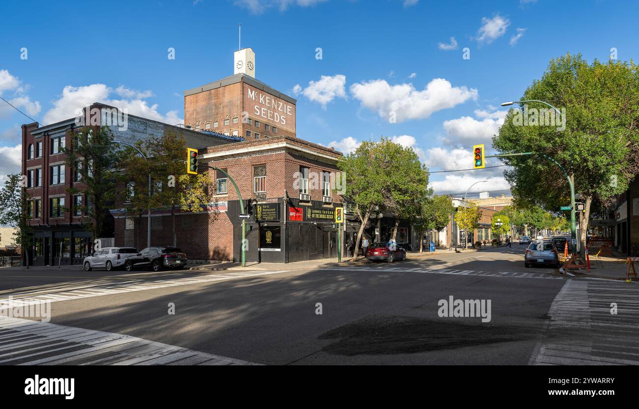 Downtown Brandon from the corner of Rosser Avenue & 10th Street in ...