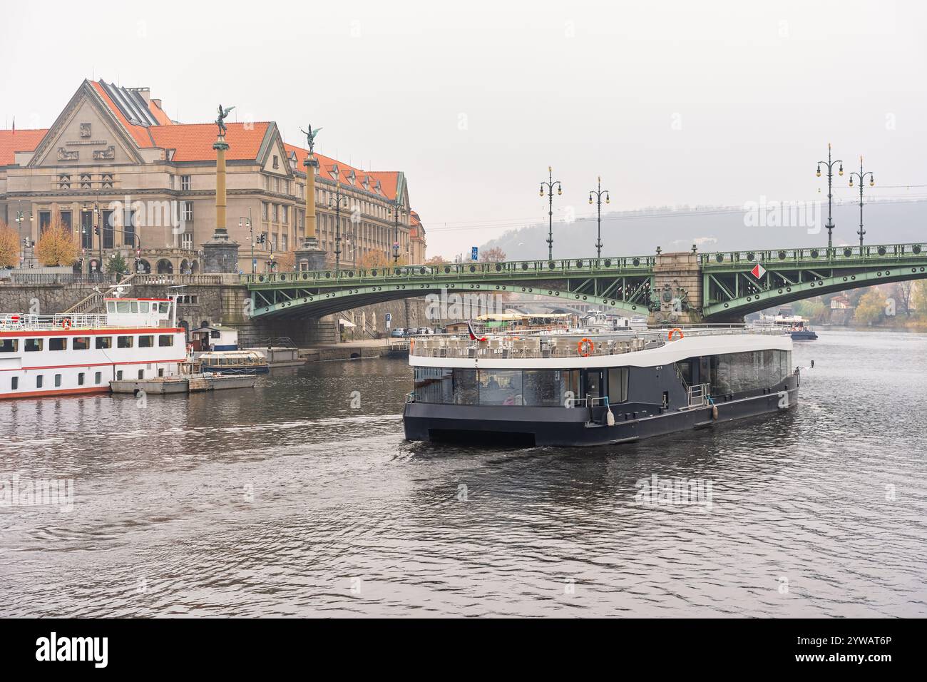 Vltava river prague bridges hi-res stock photography and images - Alamy