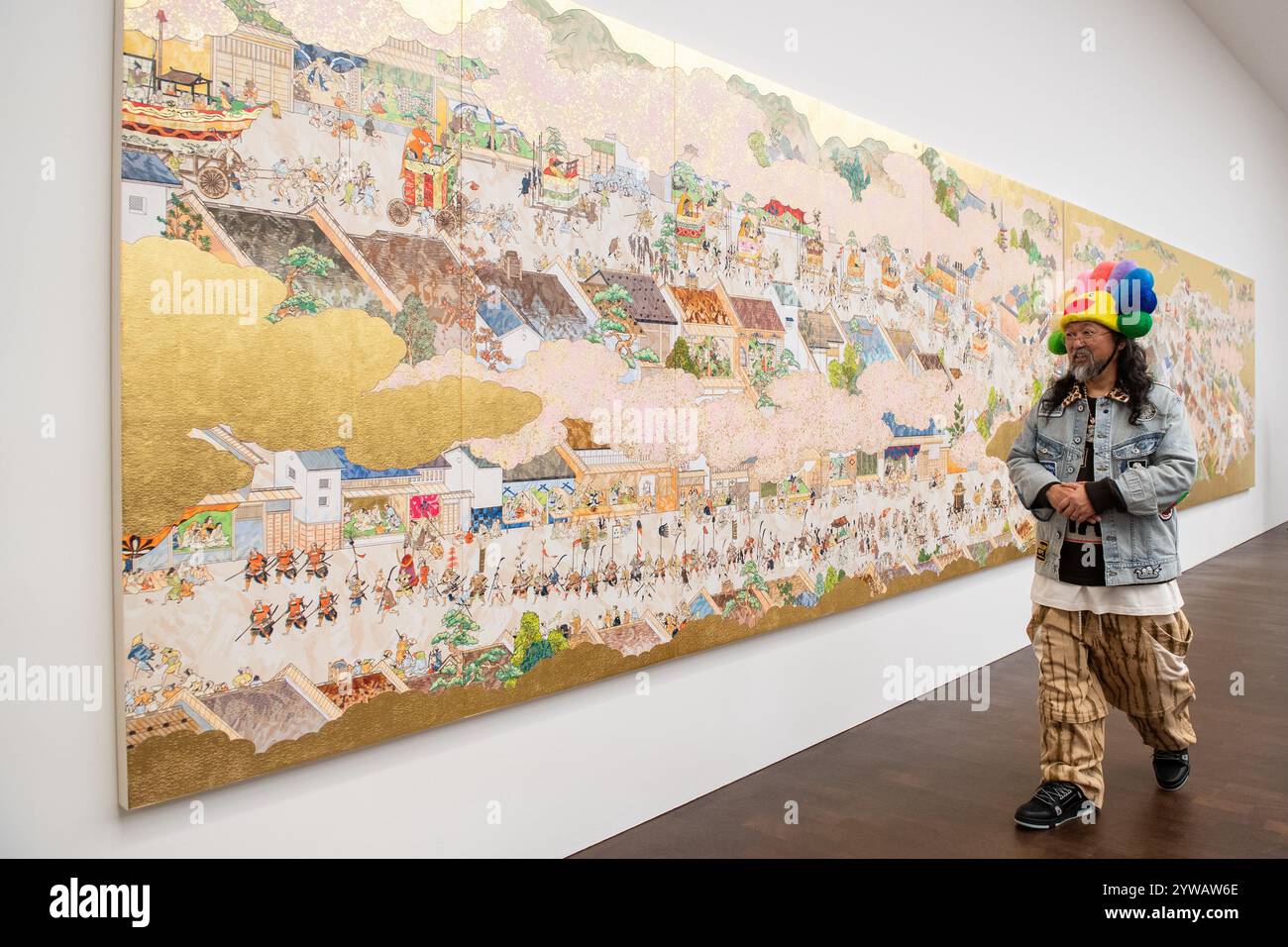 London, England, UK. 10th Dec, 2024. Japanese artist TAKASHI MURAKAMI ...