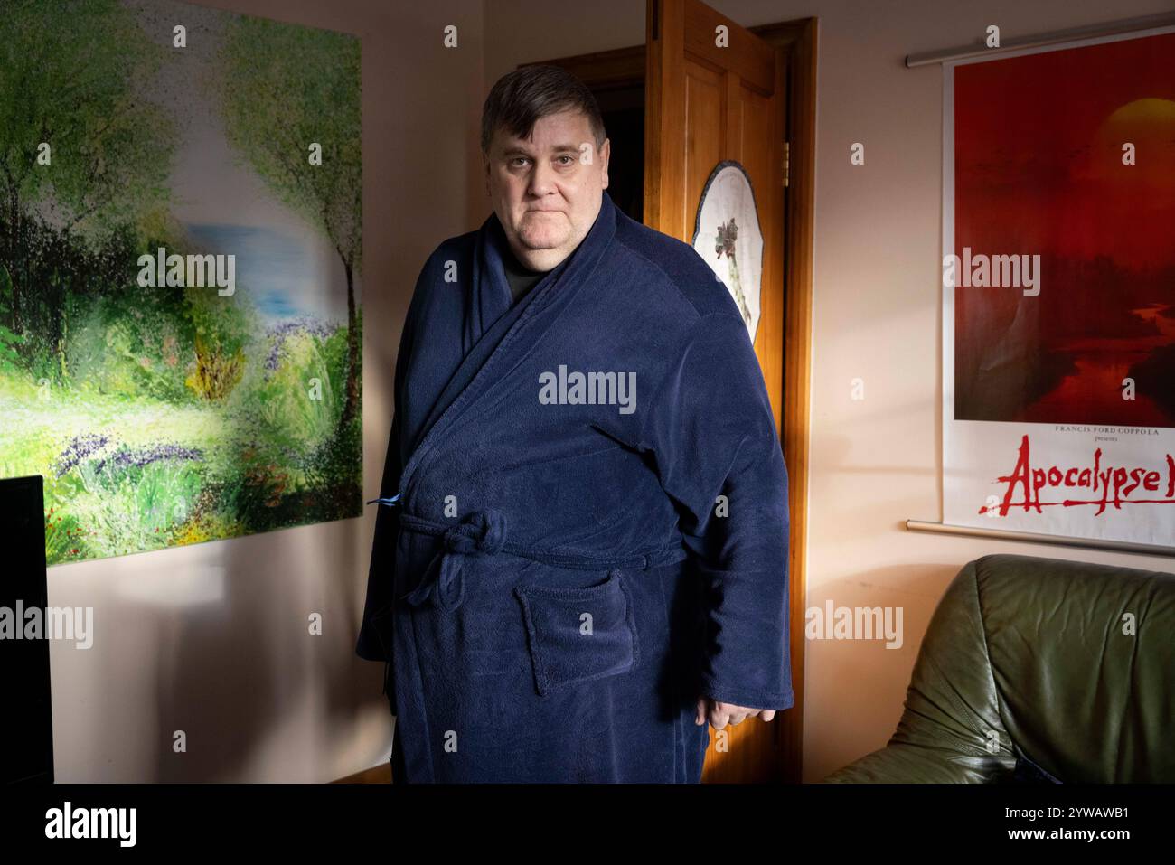 James Philpot, head of the local neighbourhood watch on the street that ...