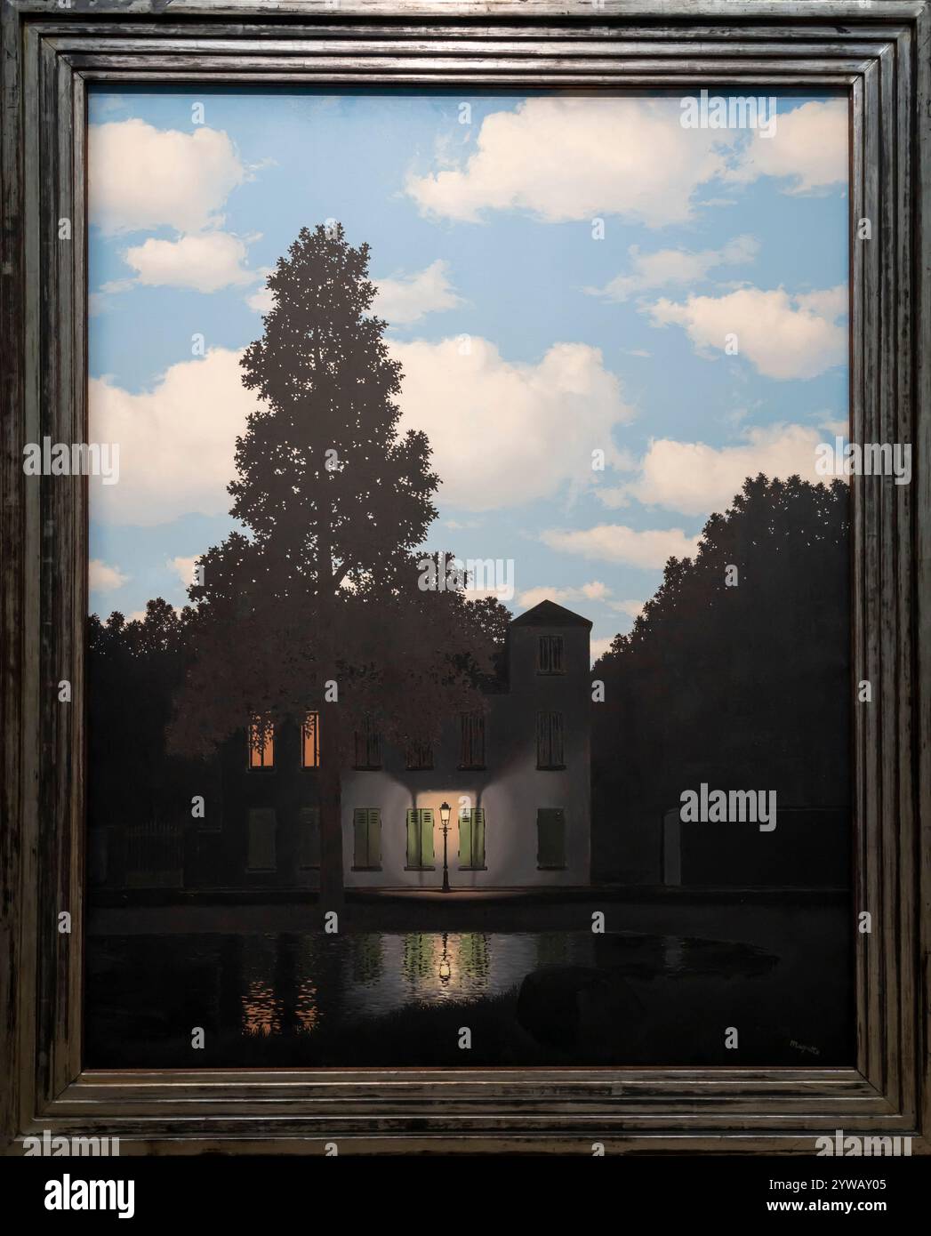 Paris, France - 11 09 2024: Surrealism exposition. The Empire of ...