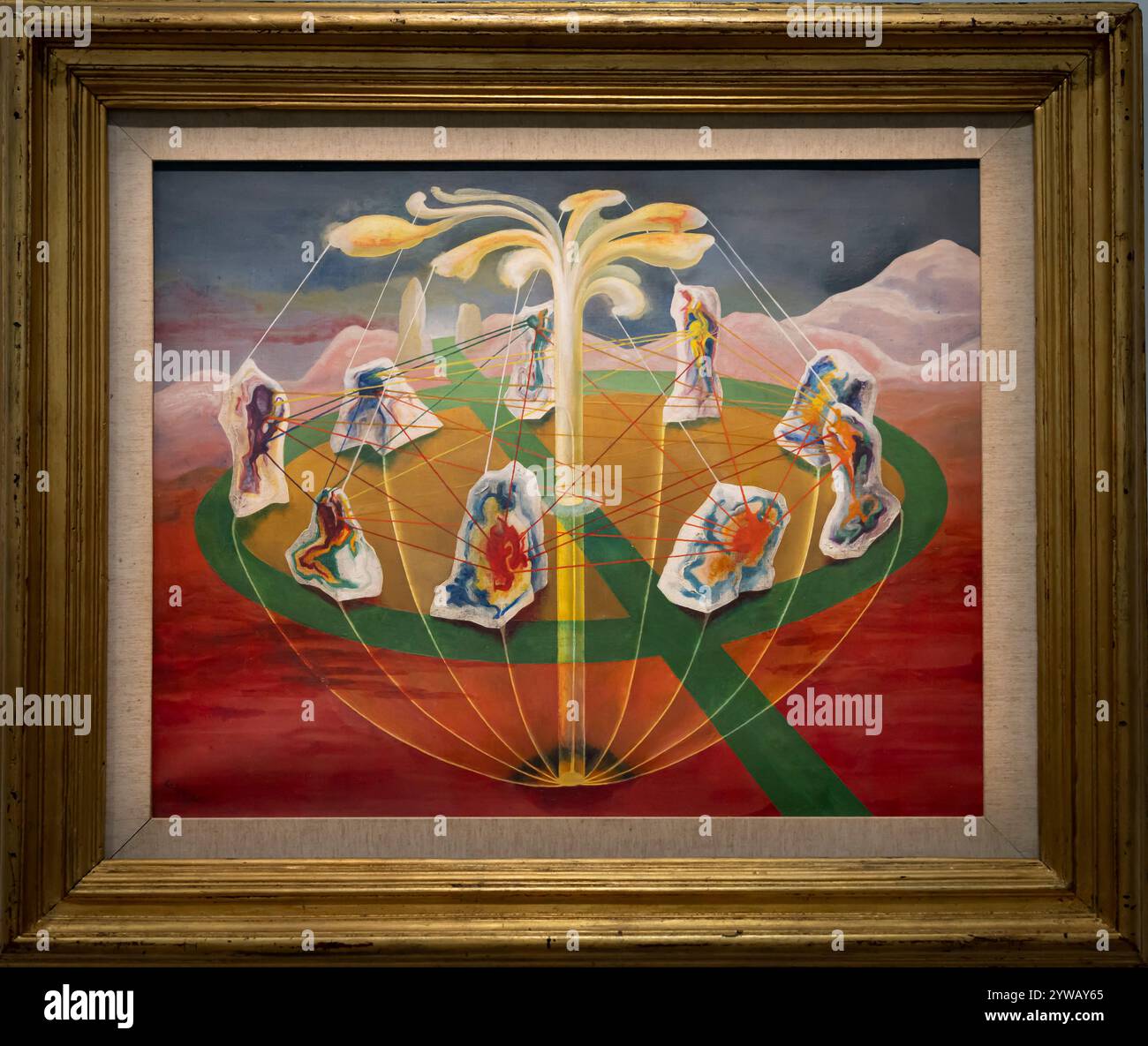 Paris, France - 11 09 2024: Surrealism exposition. The Dance of the ...