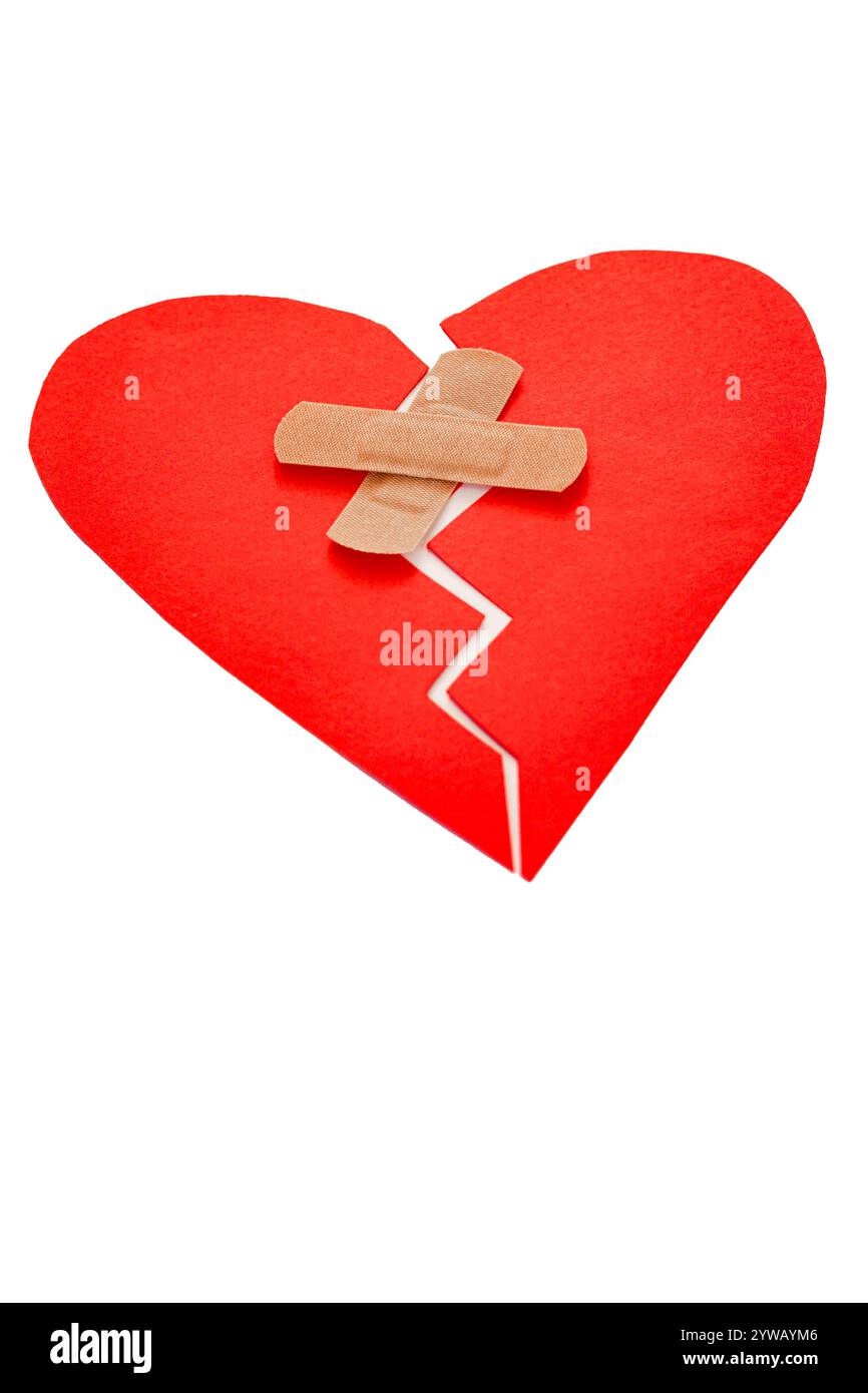 Heart band aid hi-res stock photography and images - Alamy