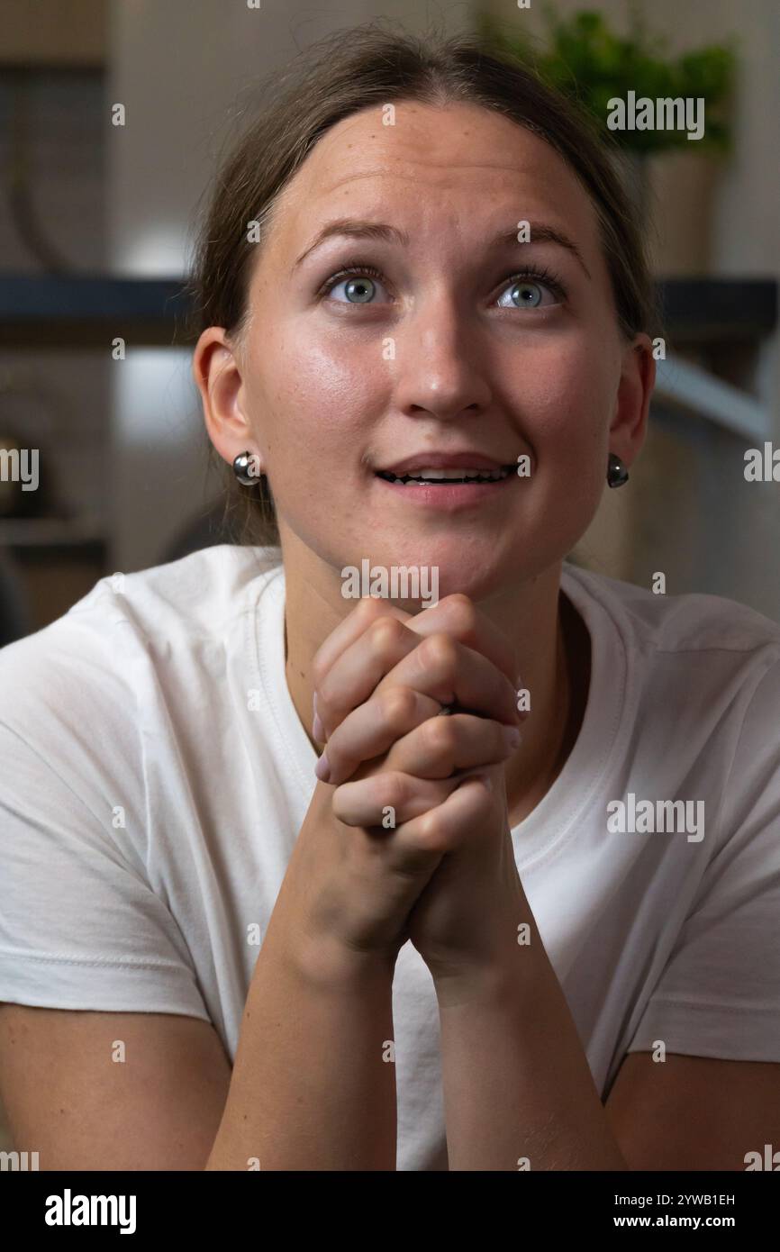 Sense of spiritual expression hi-res stock photography and images - Alamy