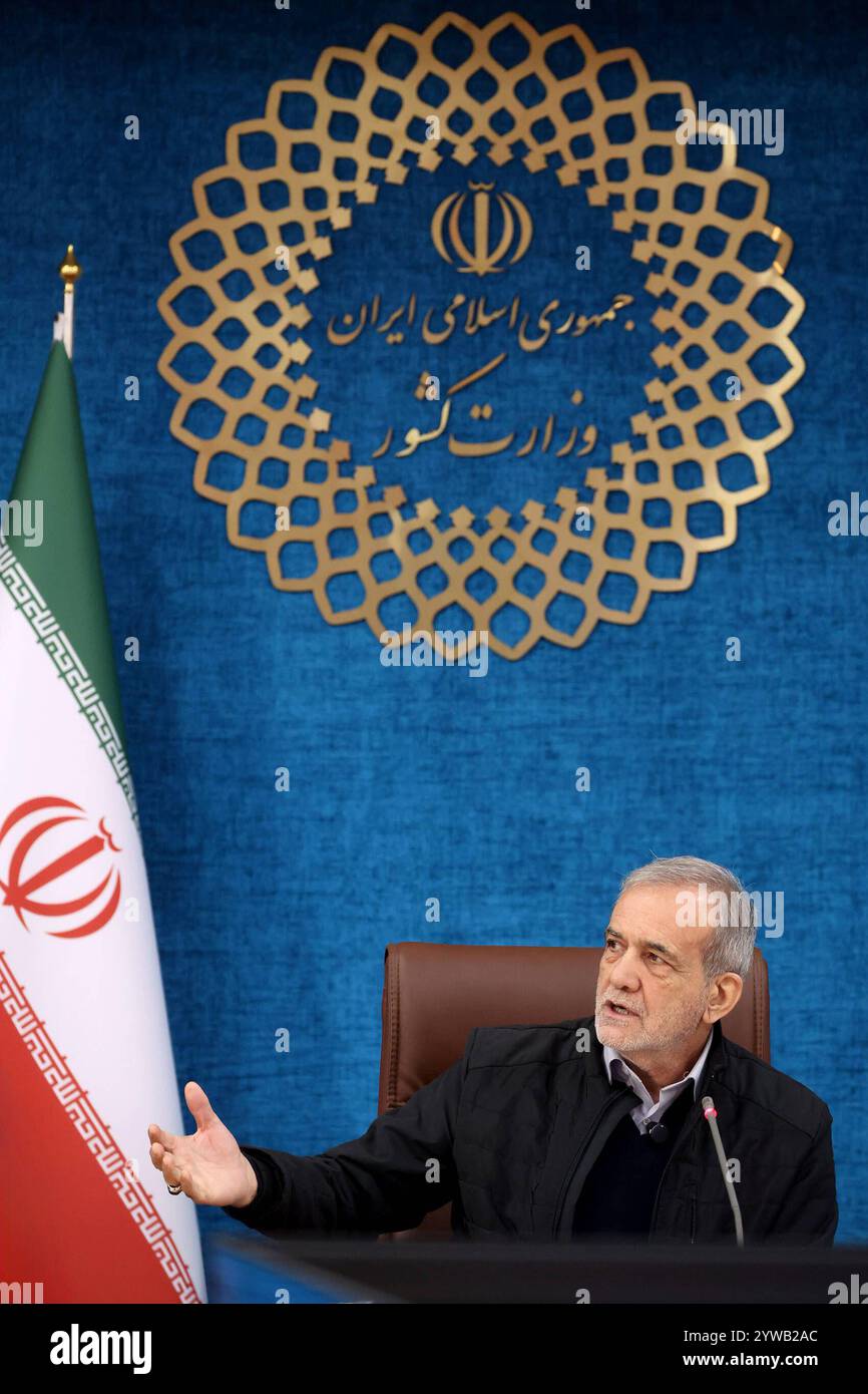 Iranian President Masoud Pezeshkian, meet with governor generals from ...