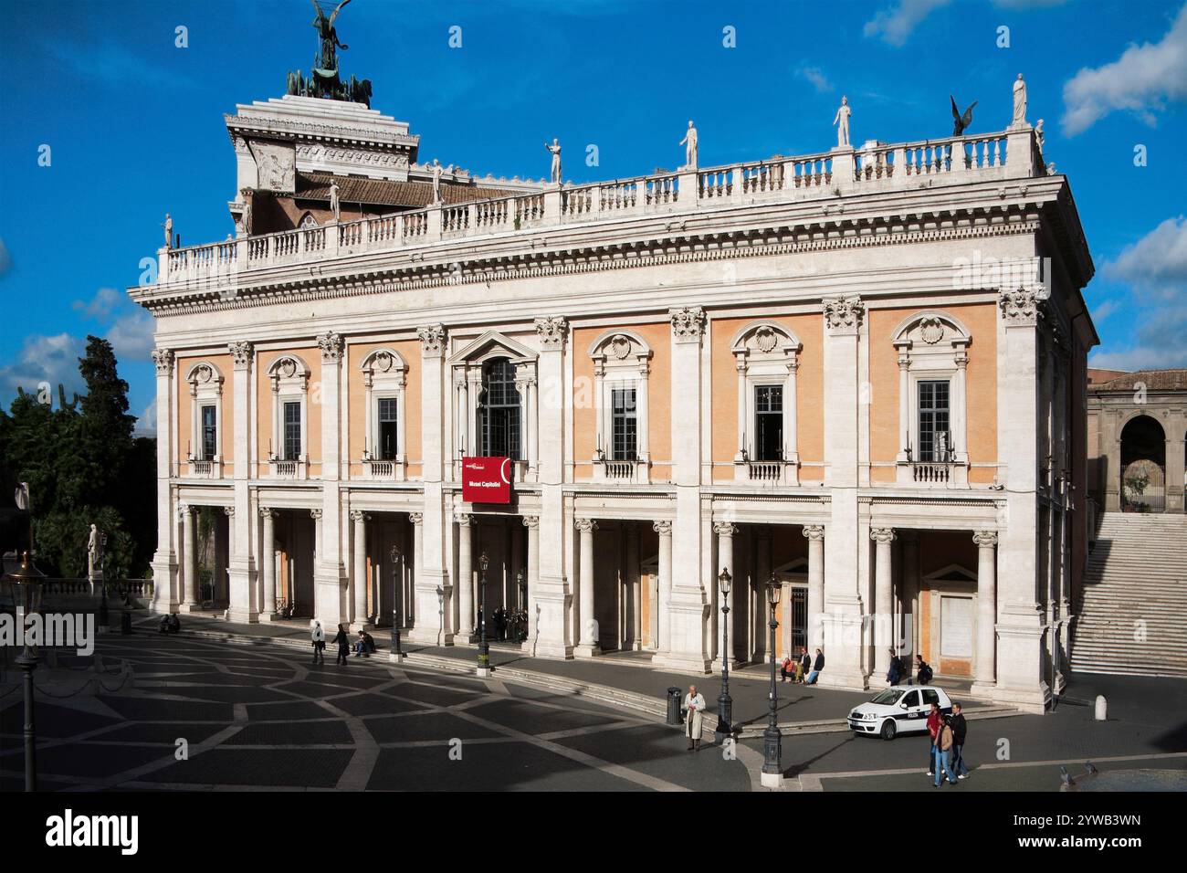 Italy Lazio Rome The Campidoglio, also known as the Capitoline Hill ...