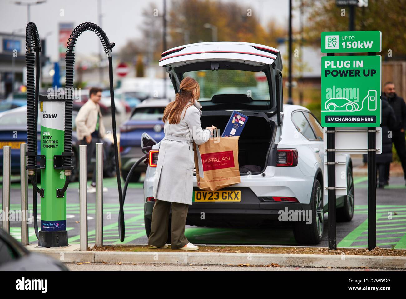 BeEV launch their new ev charging hub at Parkway Central in Sheffield ...