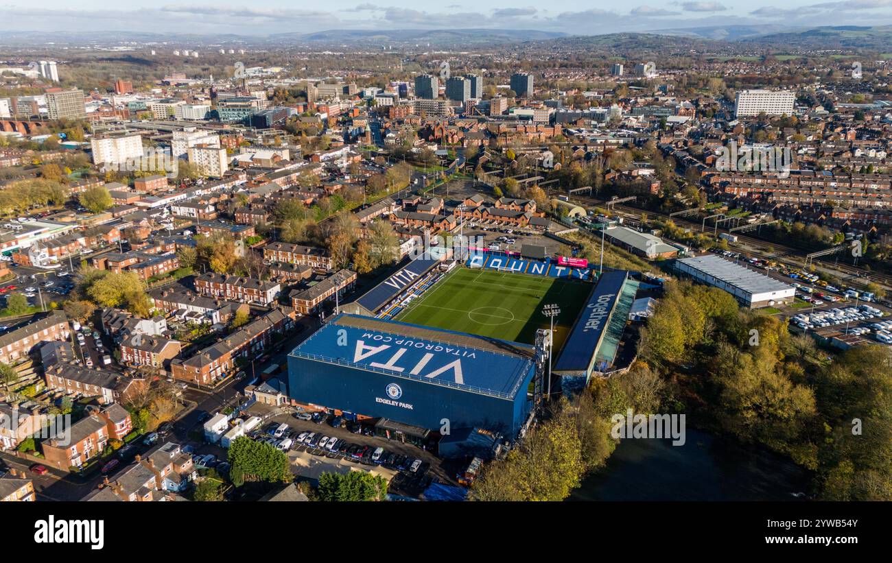 Edgeley park hi-res stock photography and images - Alamy