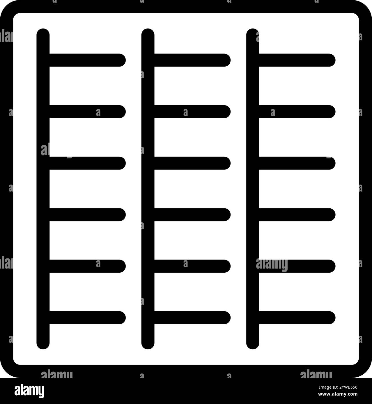 Car service line icon. Car filter simple pictogram. Auto Repair Shop ...