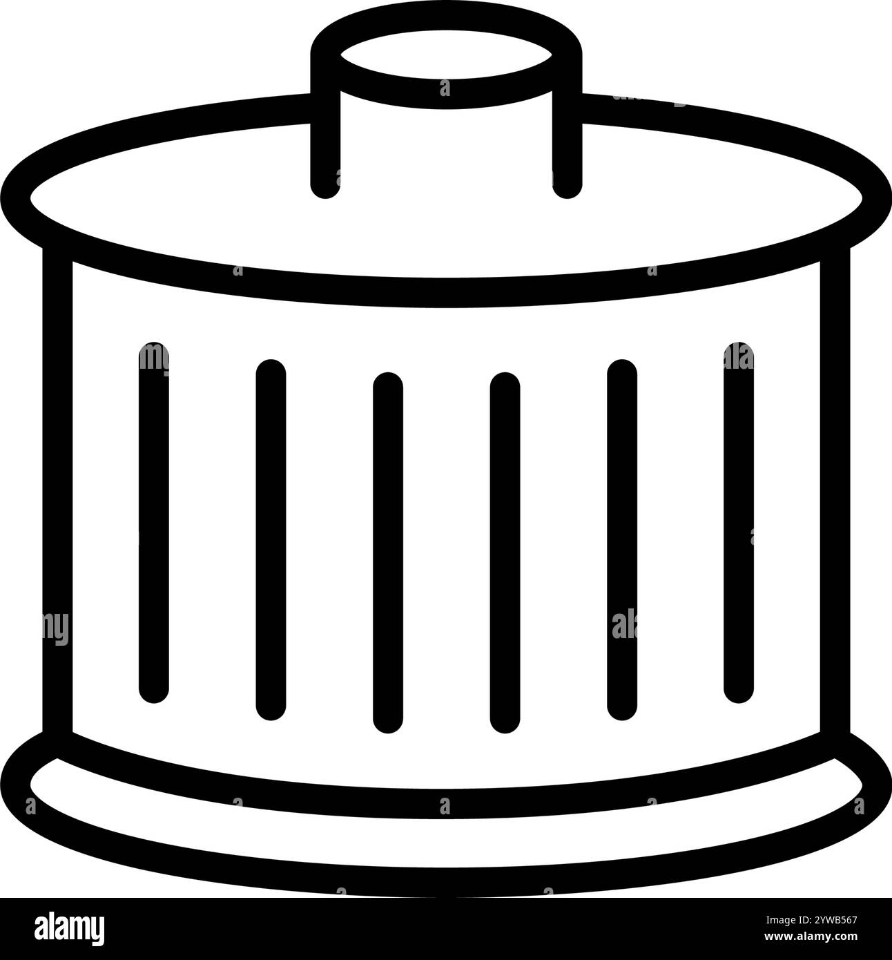 Car service line icon. Car filter simple pictogram. Auto Repair Shop ...