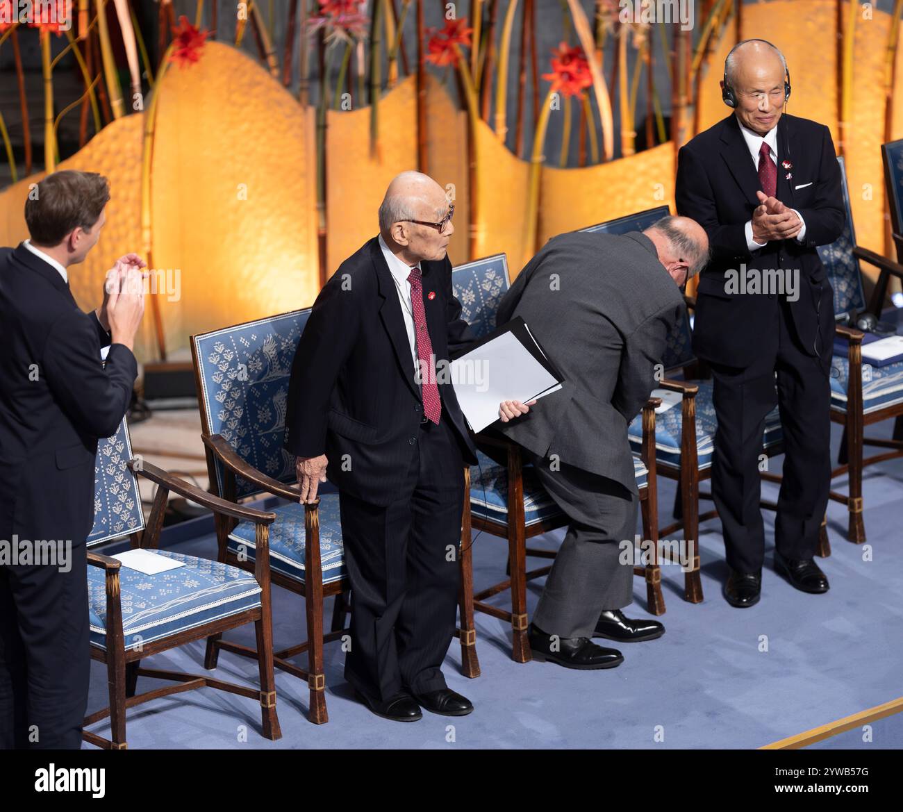 Oslo, Norway 10 December 2024 Terumi Tanaka attends the Nobel Peace ...