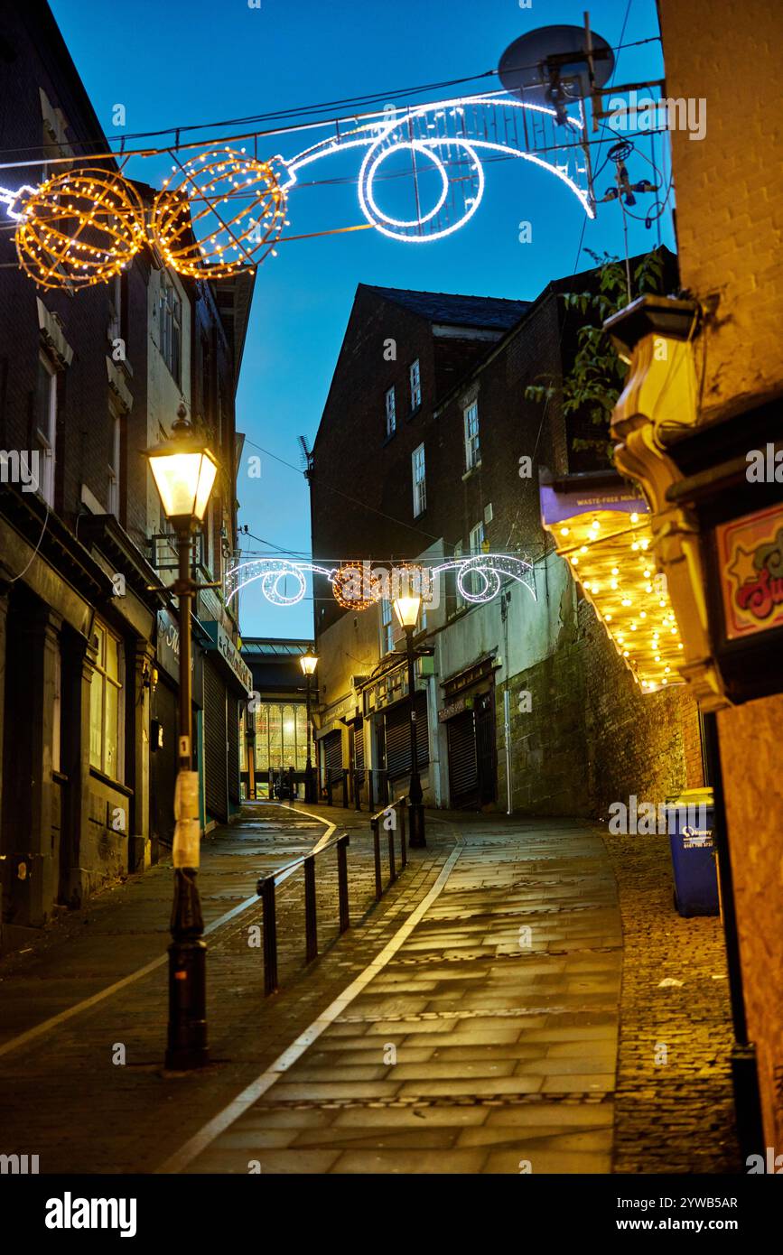 Stockport's iconic Bridge Street Stock Photo - Alamy