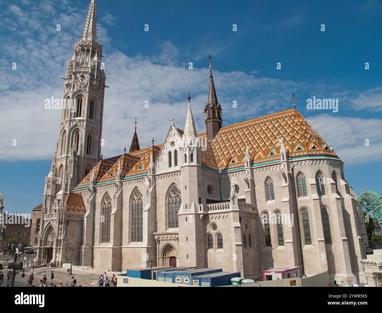 St. Matthias church, cathedral of Our Lady in the Buda hills besides ...