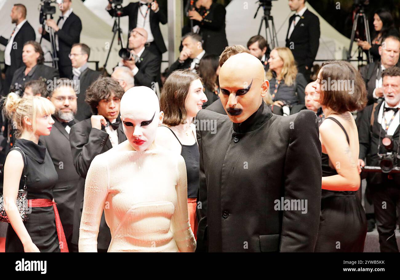 Design Duo Fecal Matter on the red carpet of the Cannes Film Festival ...