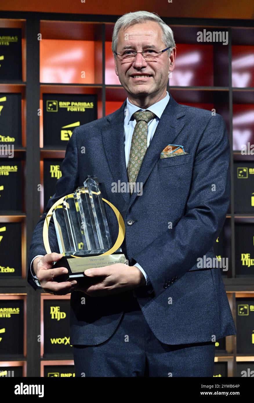 Brussels, Belgium. 10th Dec, 2024. X-Fab CEO Rudi De Winter pictured ...