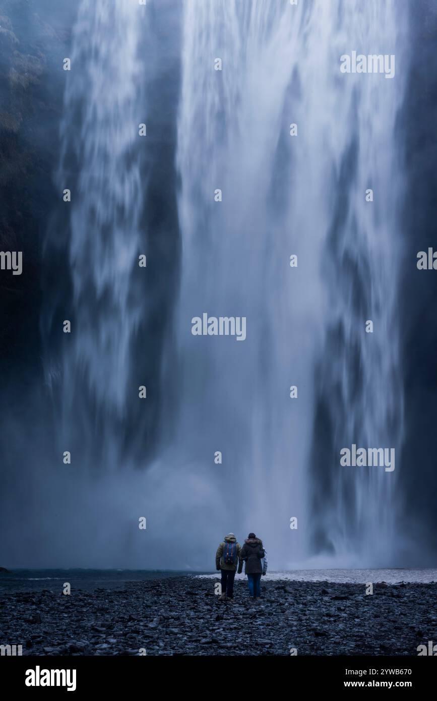One of the most powerful waterfalls in Iceland, a classic visiting ...